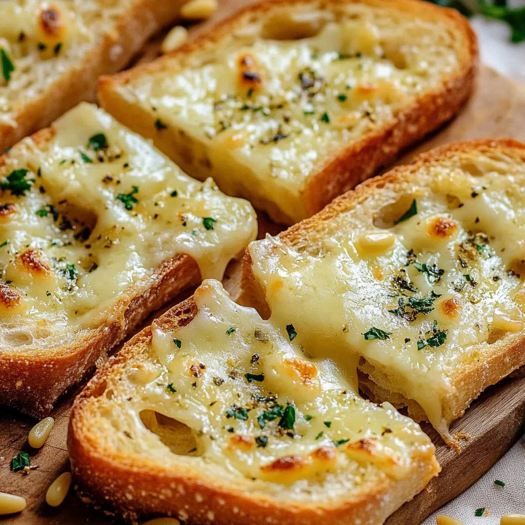 Garlic Bread with Sliced Bread